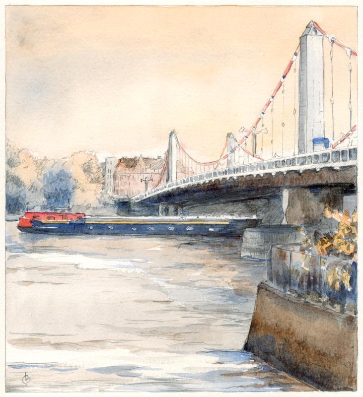 Chelsea Bridge – Outlines